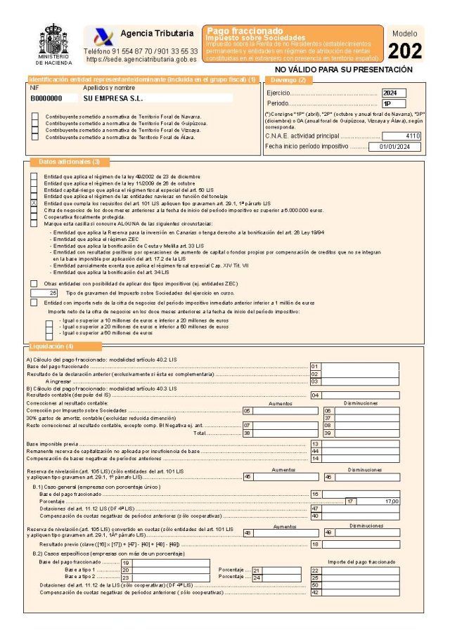 Modelo 202: Guía Completa sobre el Pago Fraccionado del IS - Asesoría ... Modelo 202: Guía Completa sobre el Pago Fraccionado del IS - Asesoría ...